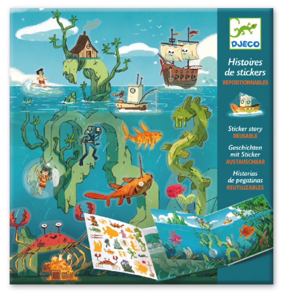 Adventures at Sea Sticker Stories – Pause Room