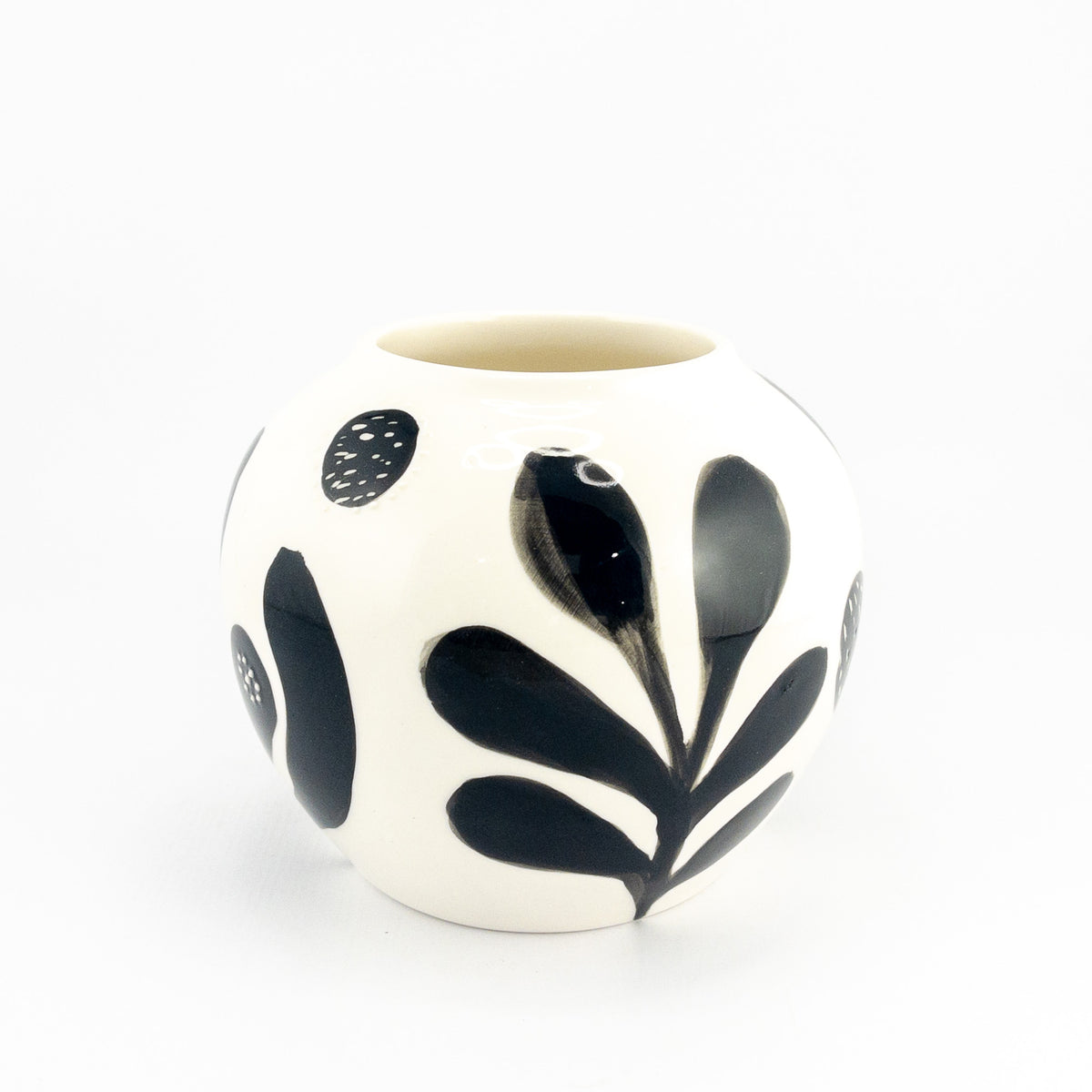 Tina Vase - Beautiful Round Ceramic Vase. Hand made in Cape Town. 15 x ...